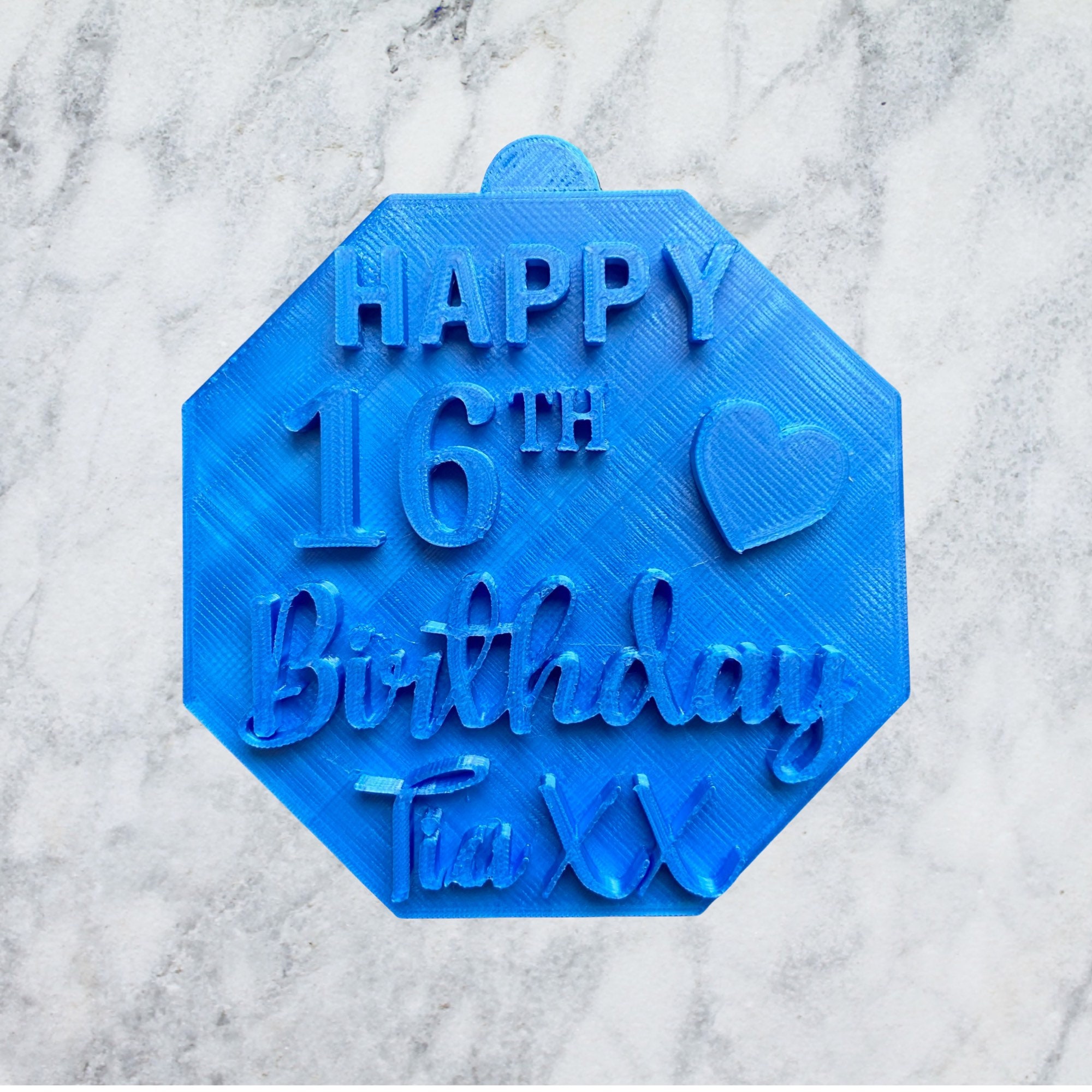 Cupcake Decoration Tool Custom Fondant Stamp Debosser - 6cm ...