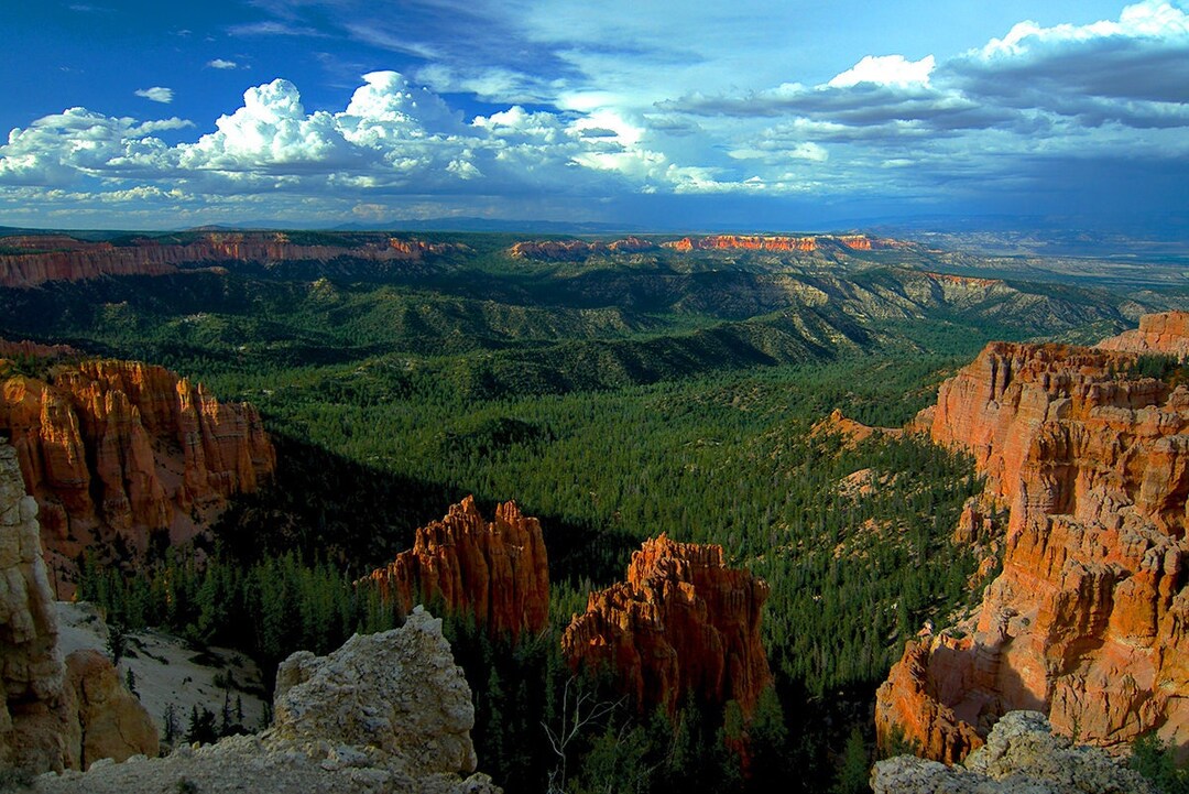 Clouds Over Aquarius Plateau, Bryce Canyon National Park, Utah Photo ...