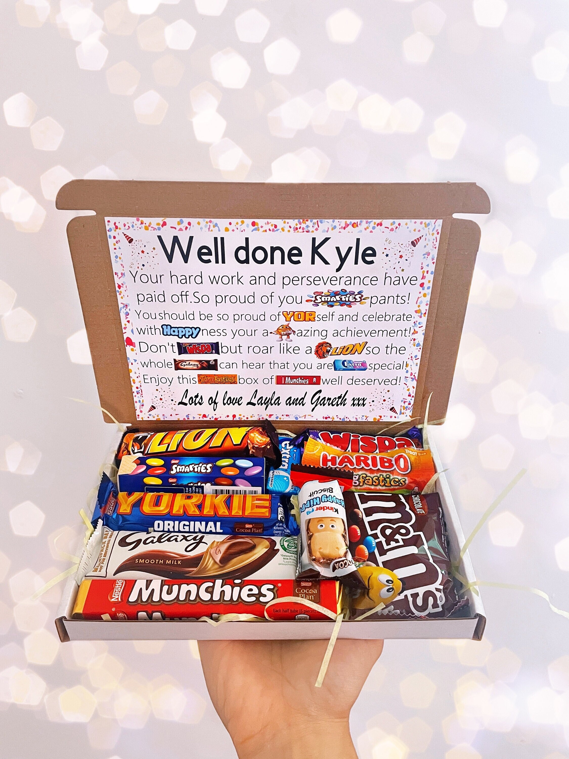 Well Done Congratulations Gift , Gcse Results Gift , End of Year School ...