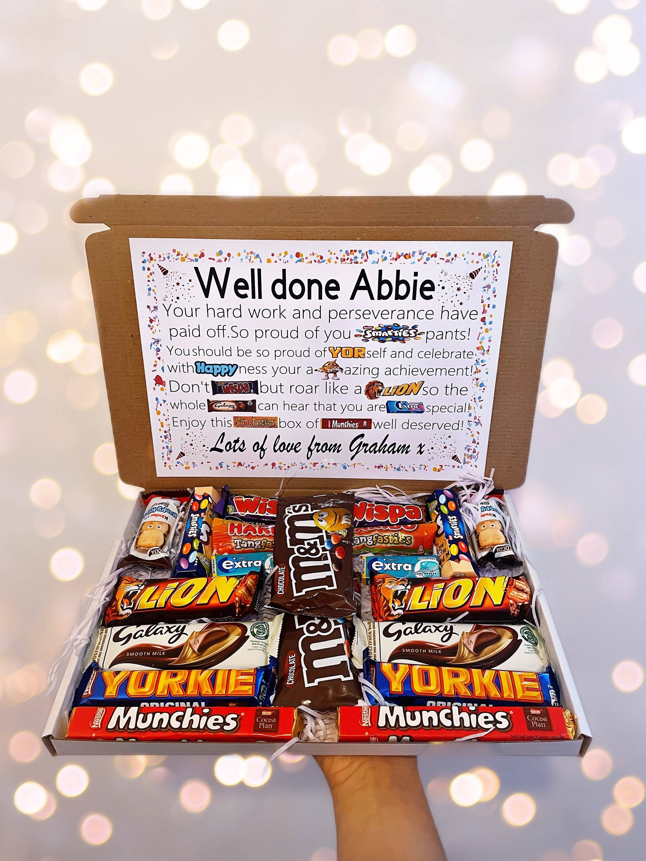 Well Done Congratulations Gift , Gcse Results Gift , End of Year School ...