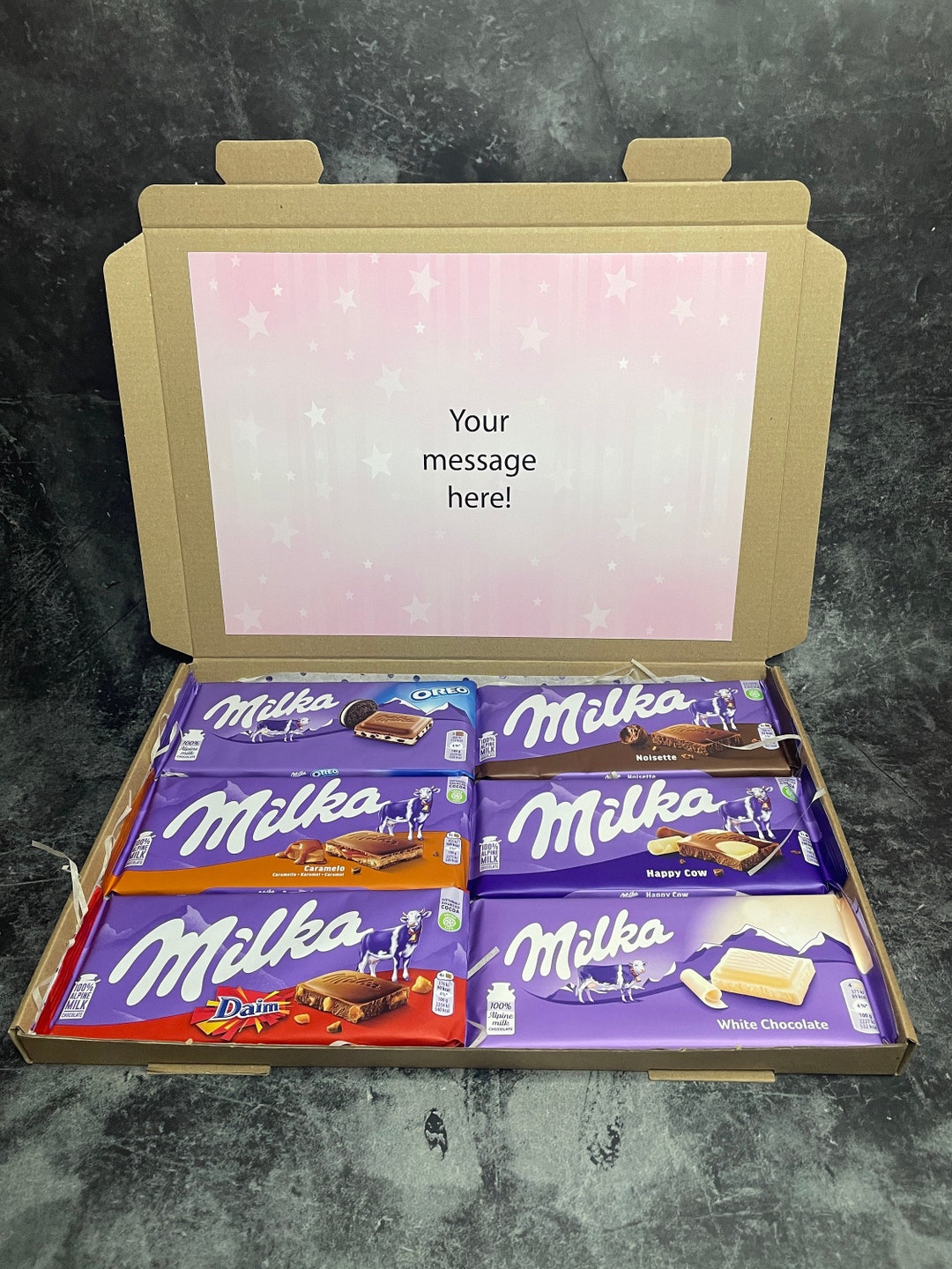 Milka Hamper , Milka Lovers Gift Box ,milka Present , Birthday , Thank ...