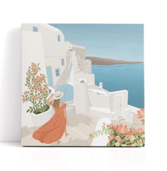 Mini Painting Kit Paint by Numbers With Easel Complete Diy - Etsy