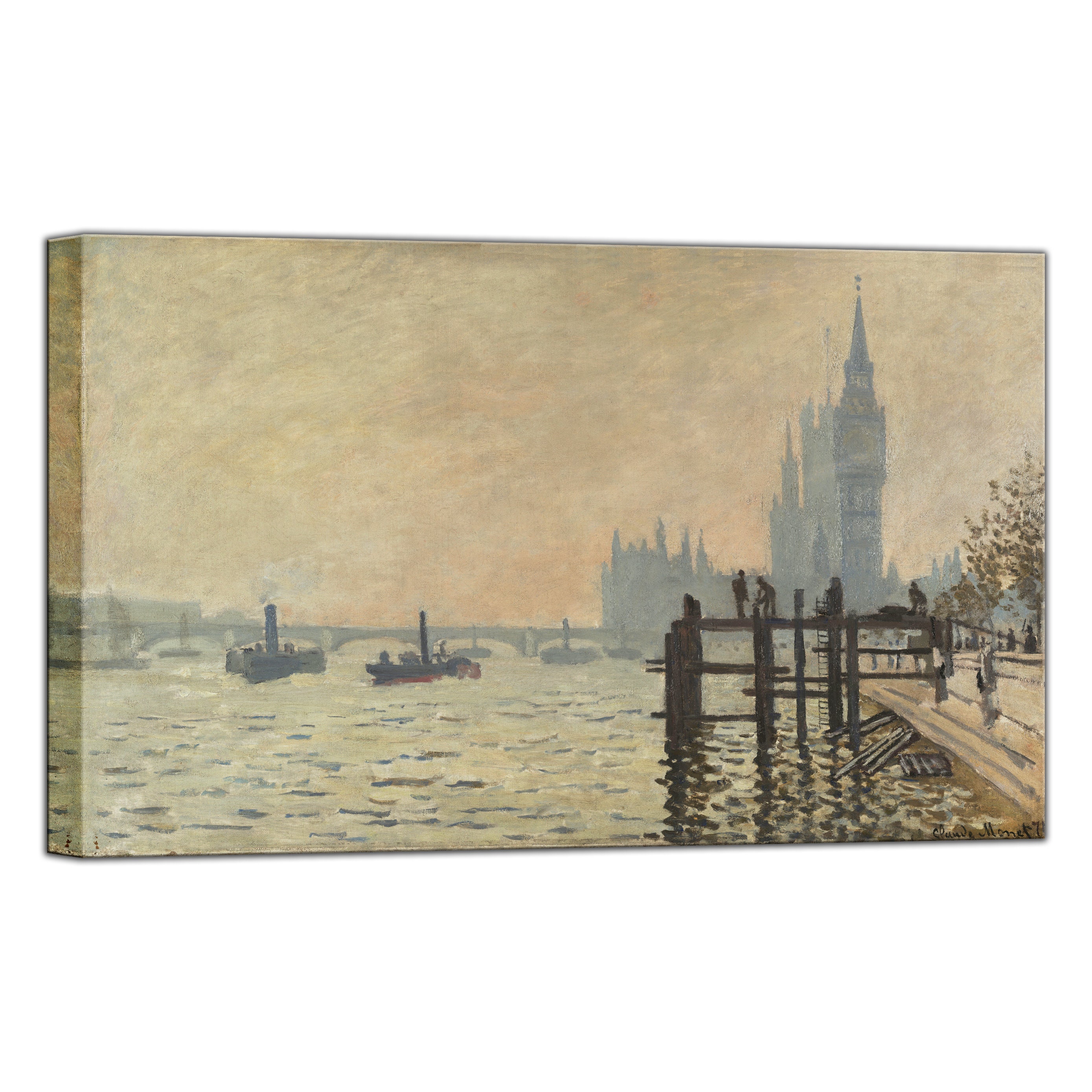 Thames Below Westminster Monet