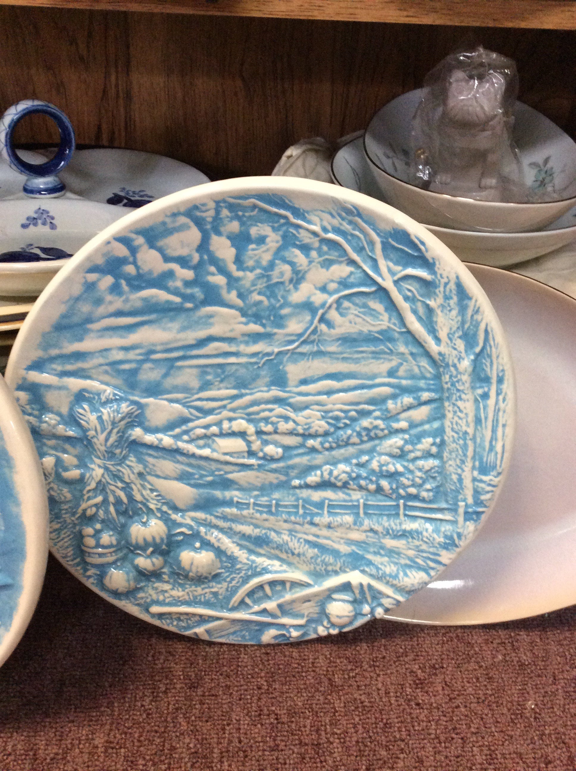 Vintage Byron Ceramic Molds Three Plaques 1972 - Etsy