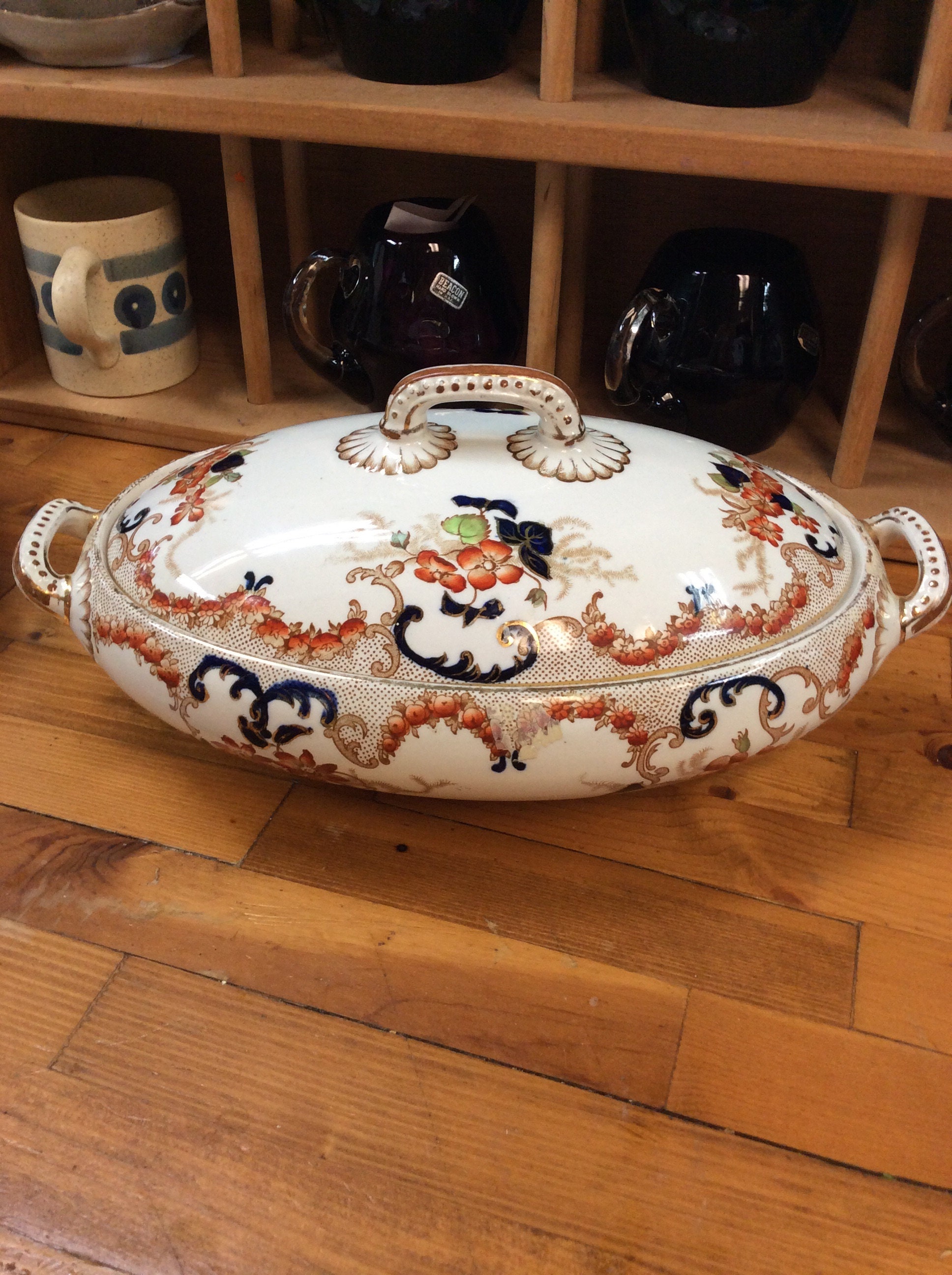 Vintage Furnivals Versailles Vegtable Dish Made in England - Etsy