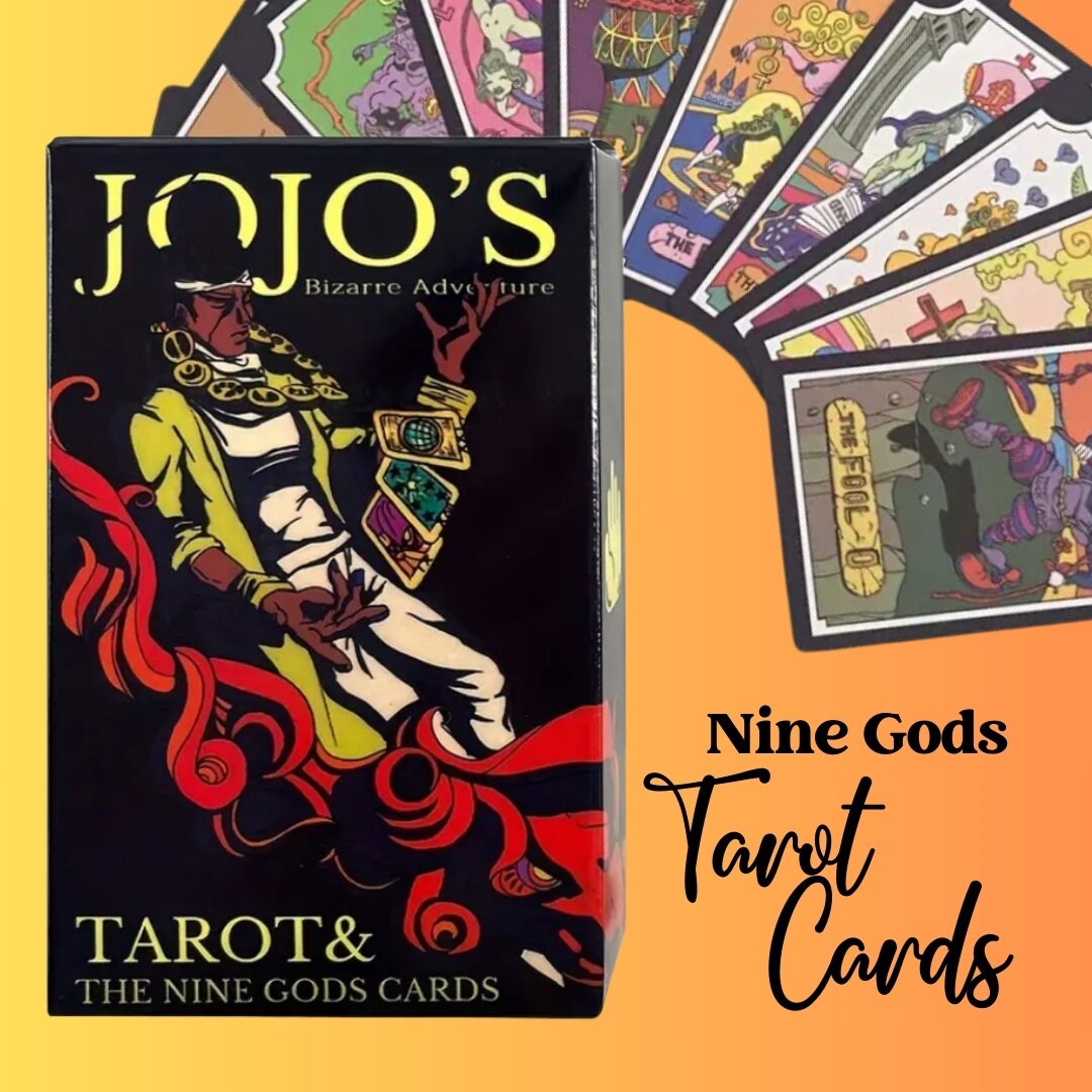 Tarot Card Deck, 78 Cards, Nine Gods, Spiritual Guidance, Fortune ...