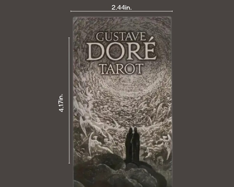 Gustave Dore Design Tarot Cards, 78 Card Tarot Deck, Beginner Friendly ...