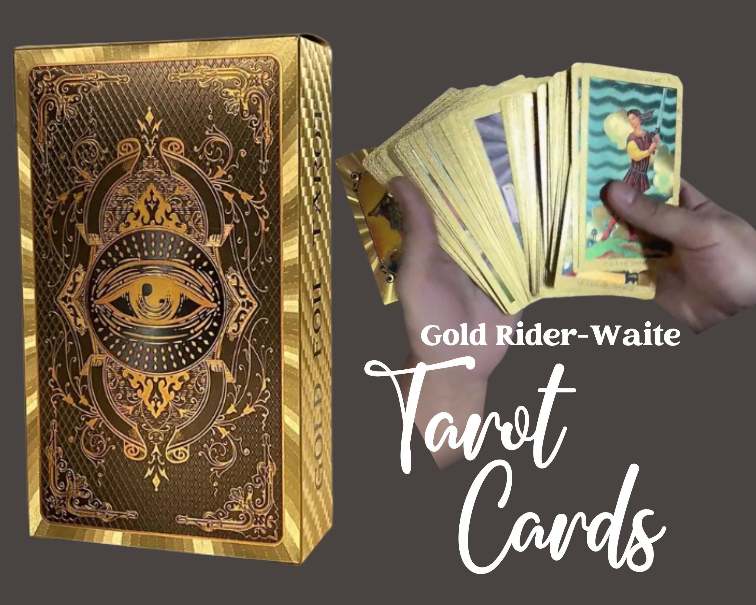 Original Tarot Cards, 78 Card Tarot Deck, Beginner Friendly ...