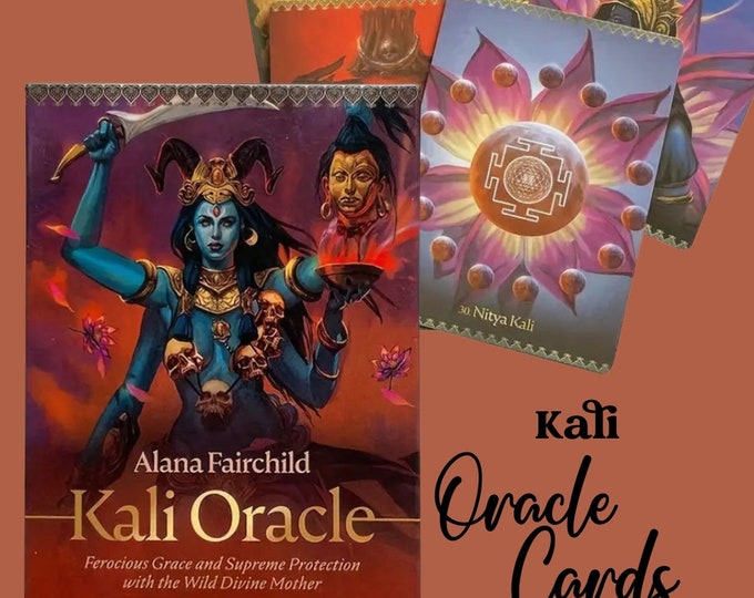 Oracle Card Deck, Kali Oracle, Spiritual Mediation Guidance, Fortune ...