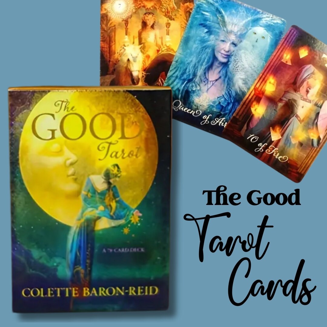 The Good Tarot Cards, 78 Card Tarot Deck, Spiritual Guidance, Fortune ...