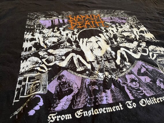 Napalm Death Vintage 1990’s From Enslavement To Oblit… - Gem
