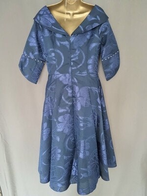 Lizabella Dress Navy Mother of the Bride / Groom Wedding Guest - Etsy