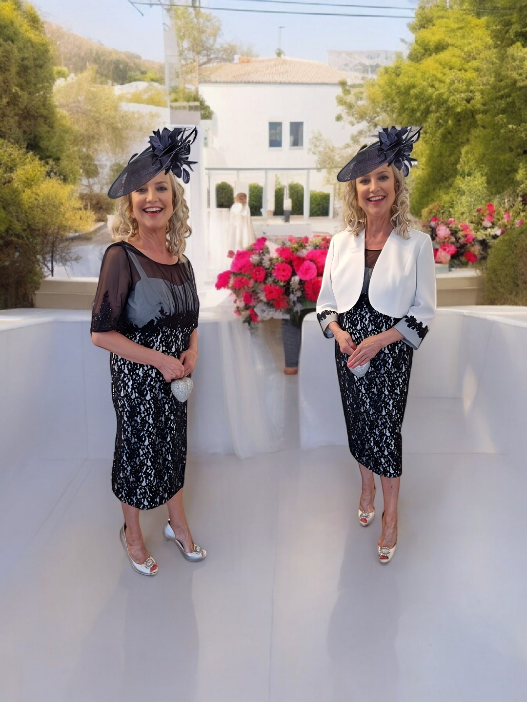 Condici Dress and Jacket 70860 Navy/ivory Mother of the Bride Brand New ...