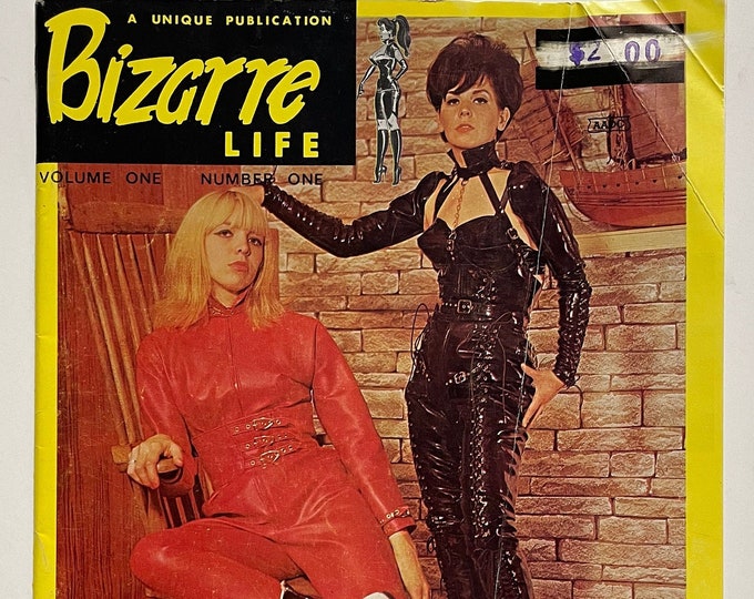 Bizarre Life Magazine V1 N1 April-may 1966 Leonard Burtman - Etsy