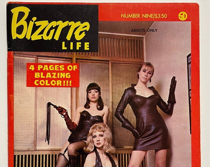 Bizarre Life Magazine V1 N9 Spring 1969 Leonard Burtman - Etsy