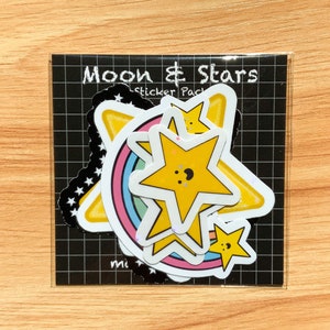 Stargazing Sticker Pack With Holographic Stickers 6pcs //stickers ...