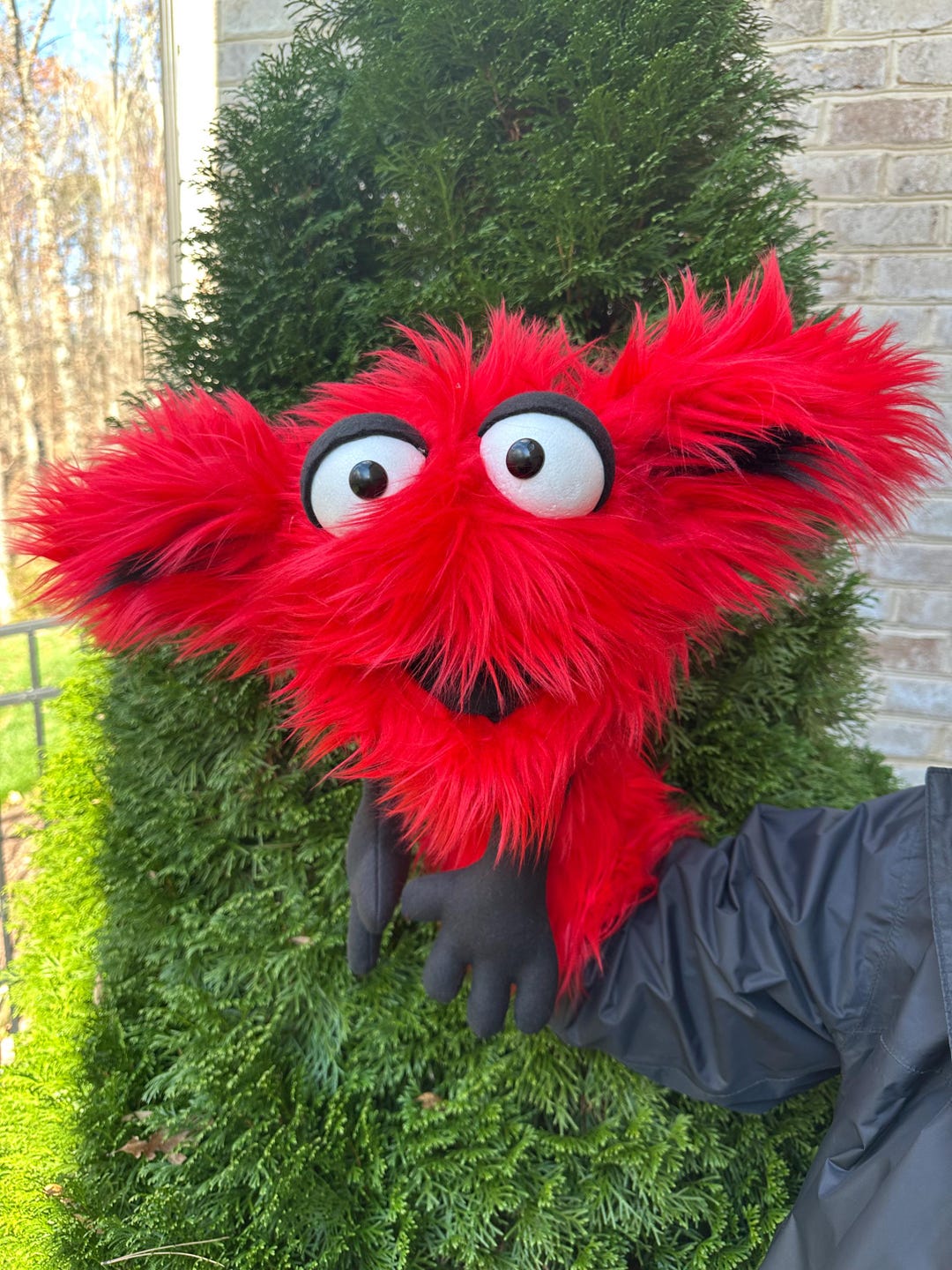 Professional Puppet, Furry Monster Puppet, Handmade Puppet - Etsy
