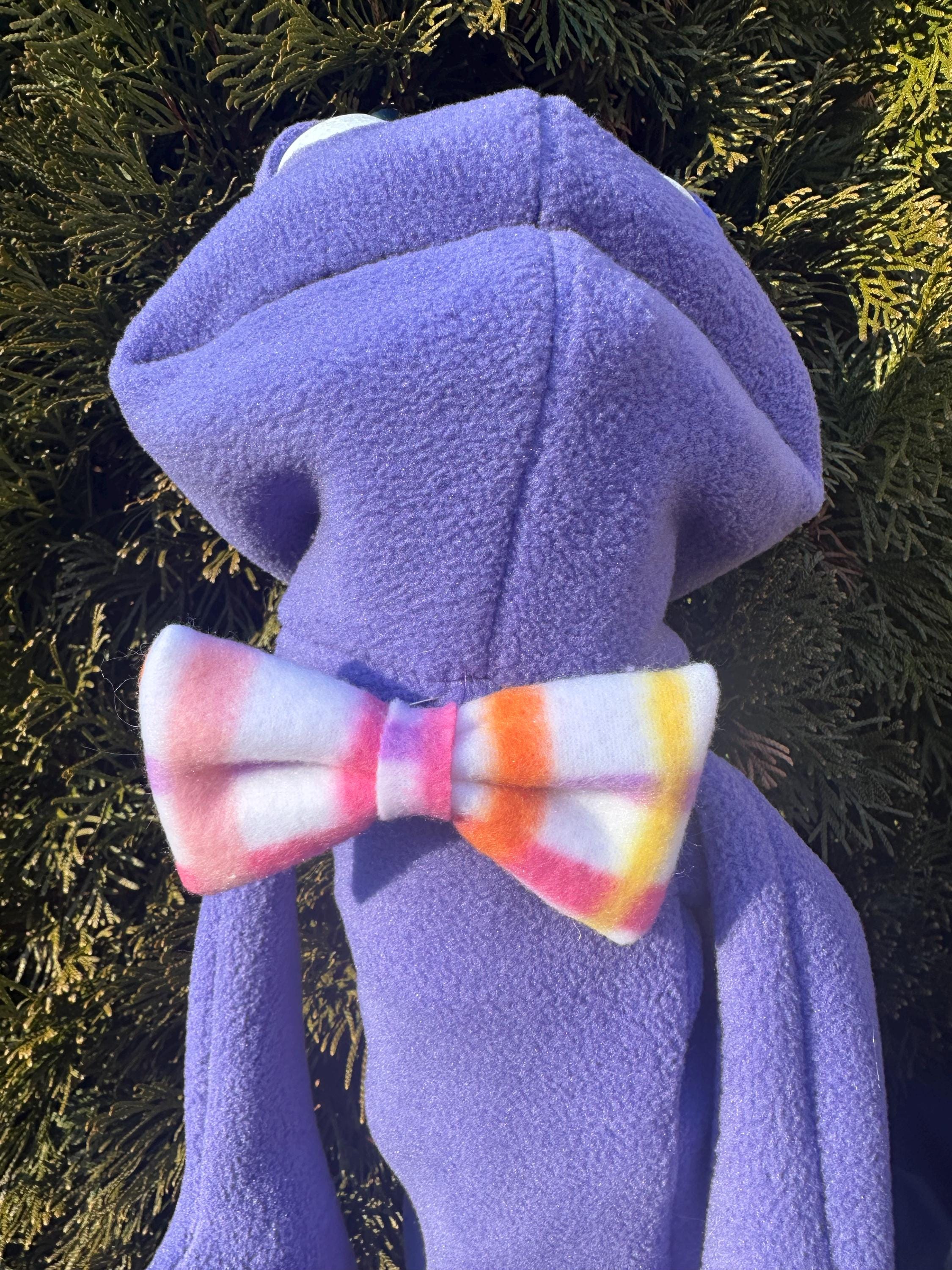 Purple Frog Puppet, Purple Puppet, Professional Puppet, Moving Mouth ...