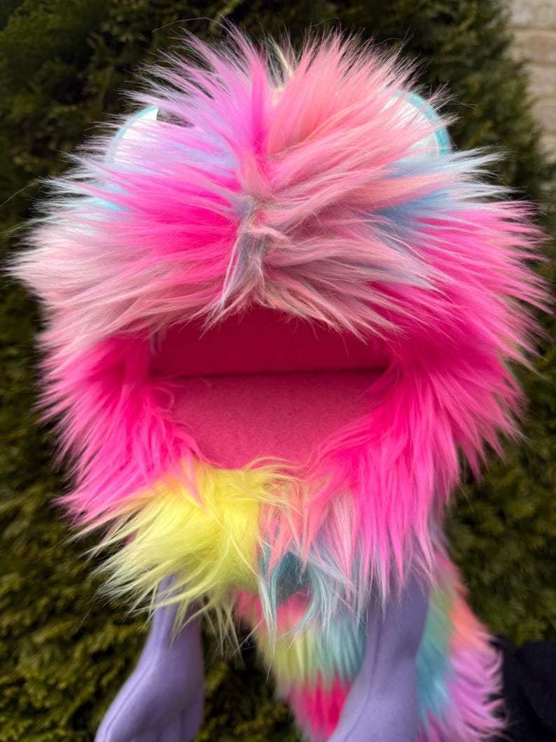Handmade Furry Monster Puppet! - Etsy