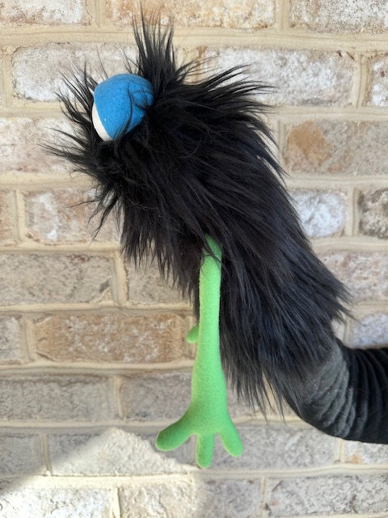 Handmade Puppet, Hand Puppet, Furry Monster Puppet - Etsy