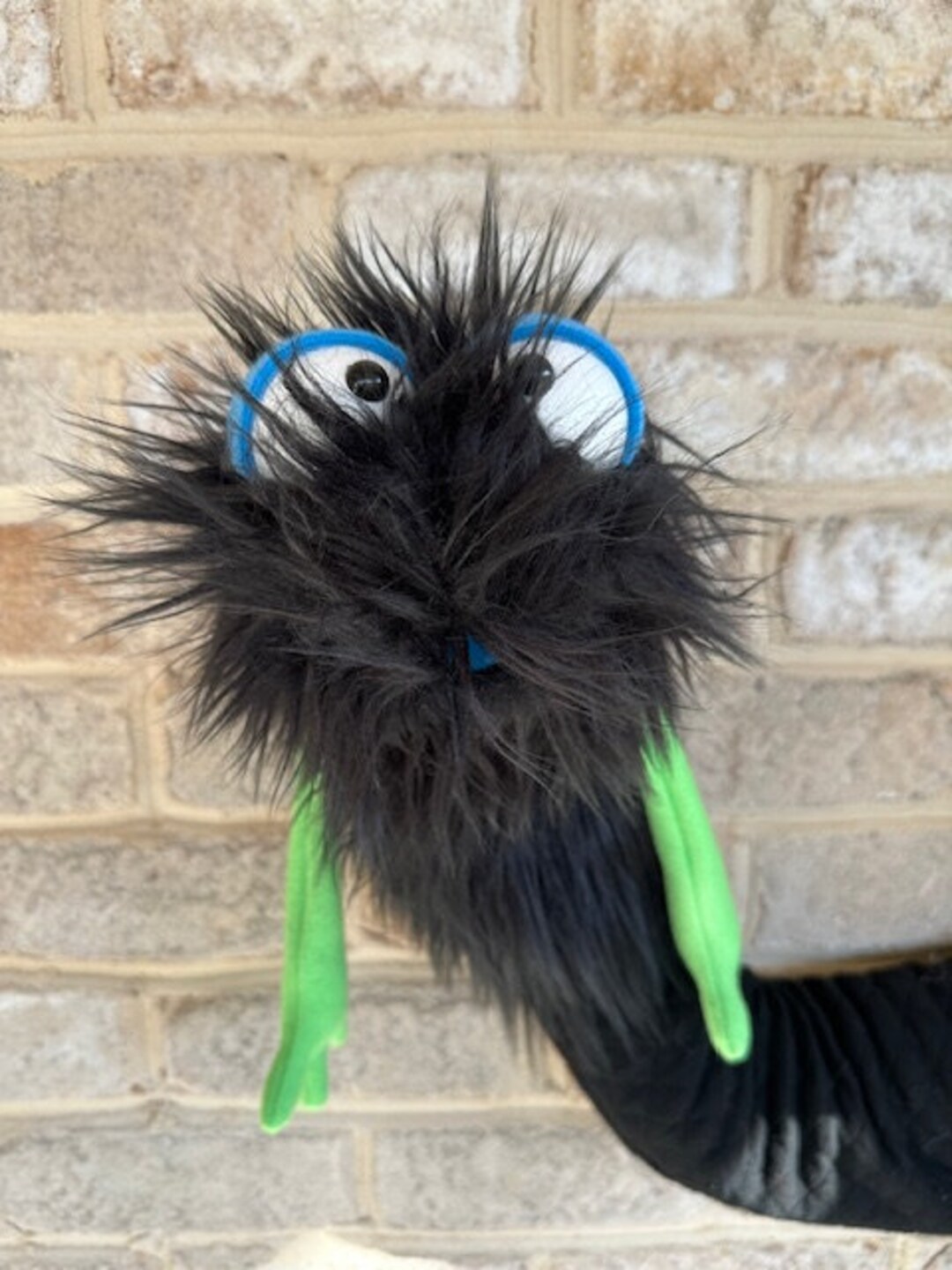 Handmade Puppet, Hand Puppet, Furry Monster Puppet - Etsy