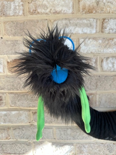 Handmade Puppet, Hand Puppet, Furry Monster Puppet - Etsy