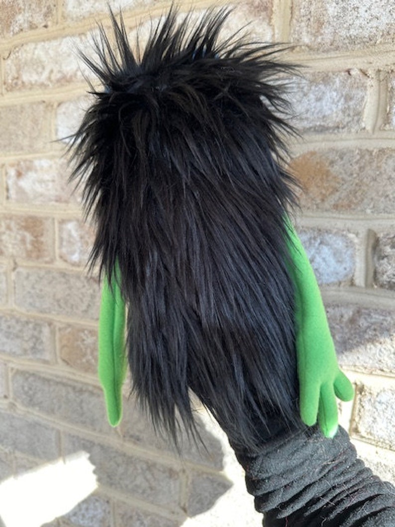 Handmade Puppet, Hand Puppet, Furry Monster Puppet - Etsy
