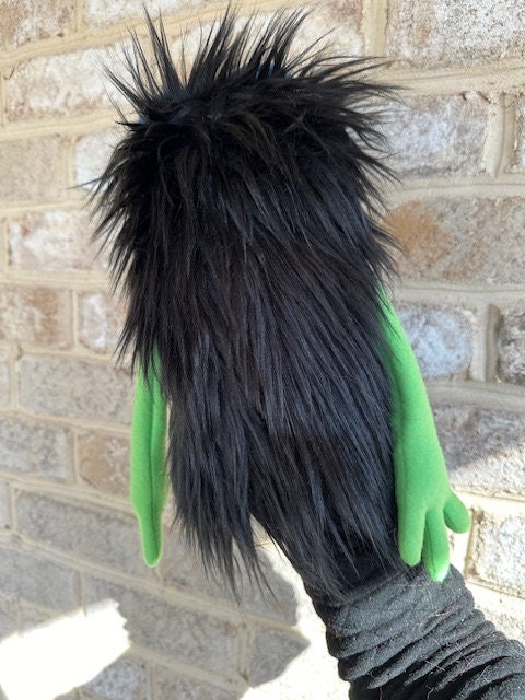 Handmade Puppet, Hand Puppet, Furry Monster Puppet - Etsy