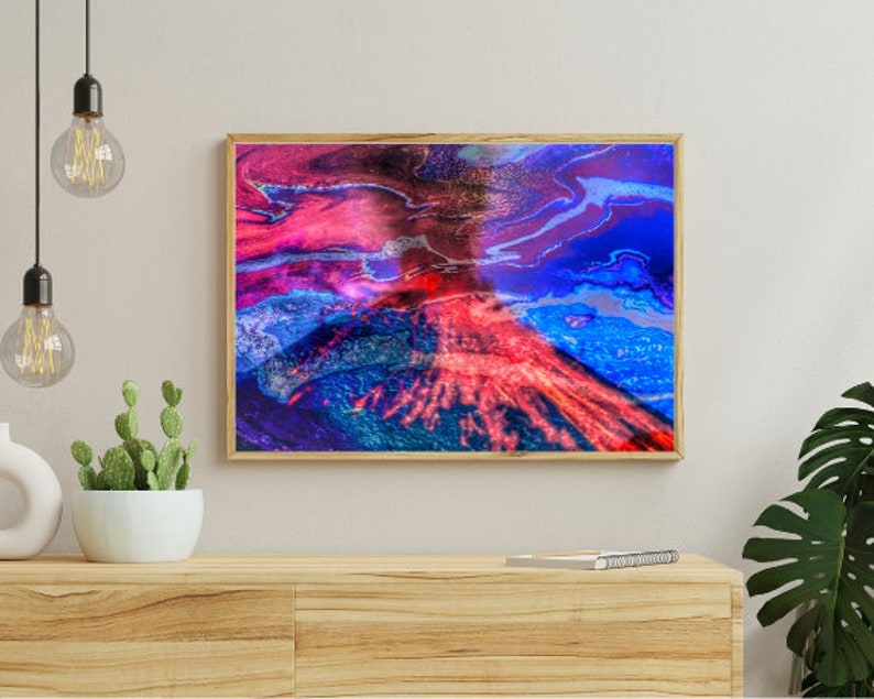 Magma - Limited Edition Print of Original Artwork, Numbered and Signed ...