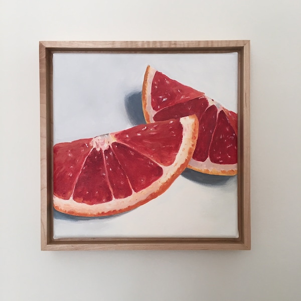 Grapefruit Painting - Etsy