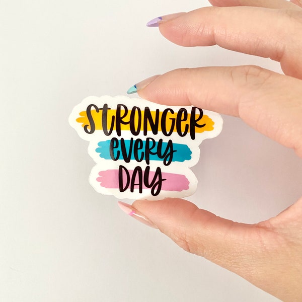 Stronger Every Day - Etsy