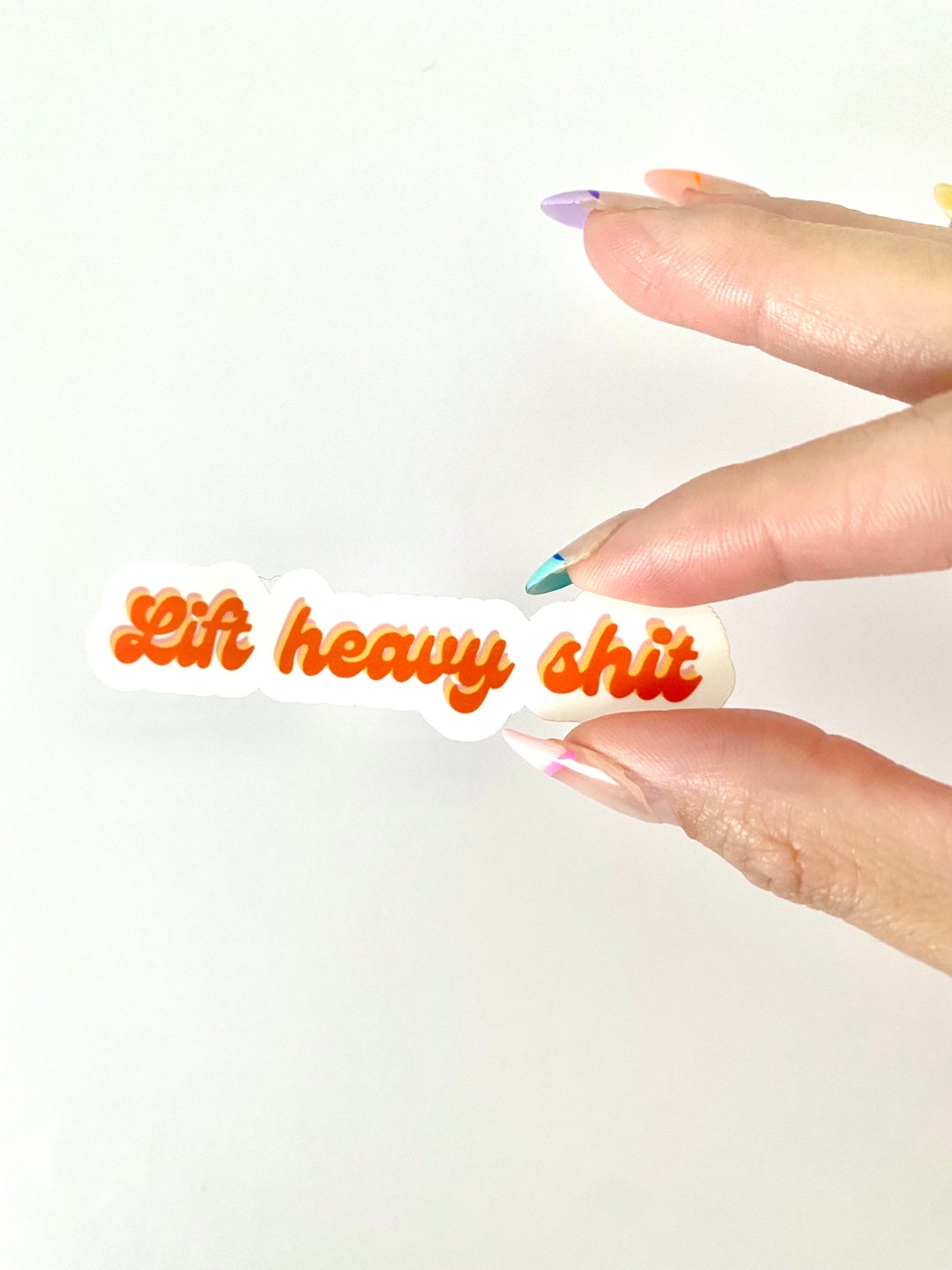 Lift Heavy Sht Sticker Gym, Waterproof, Lifting Sticker - Etsy