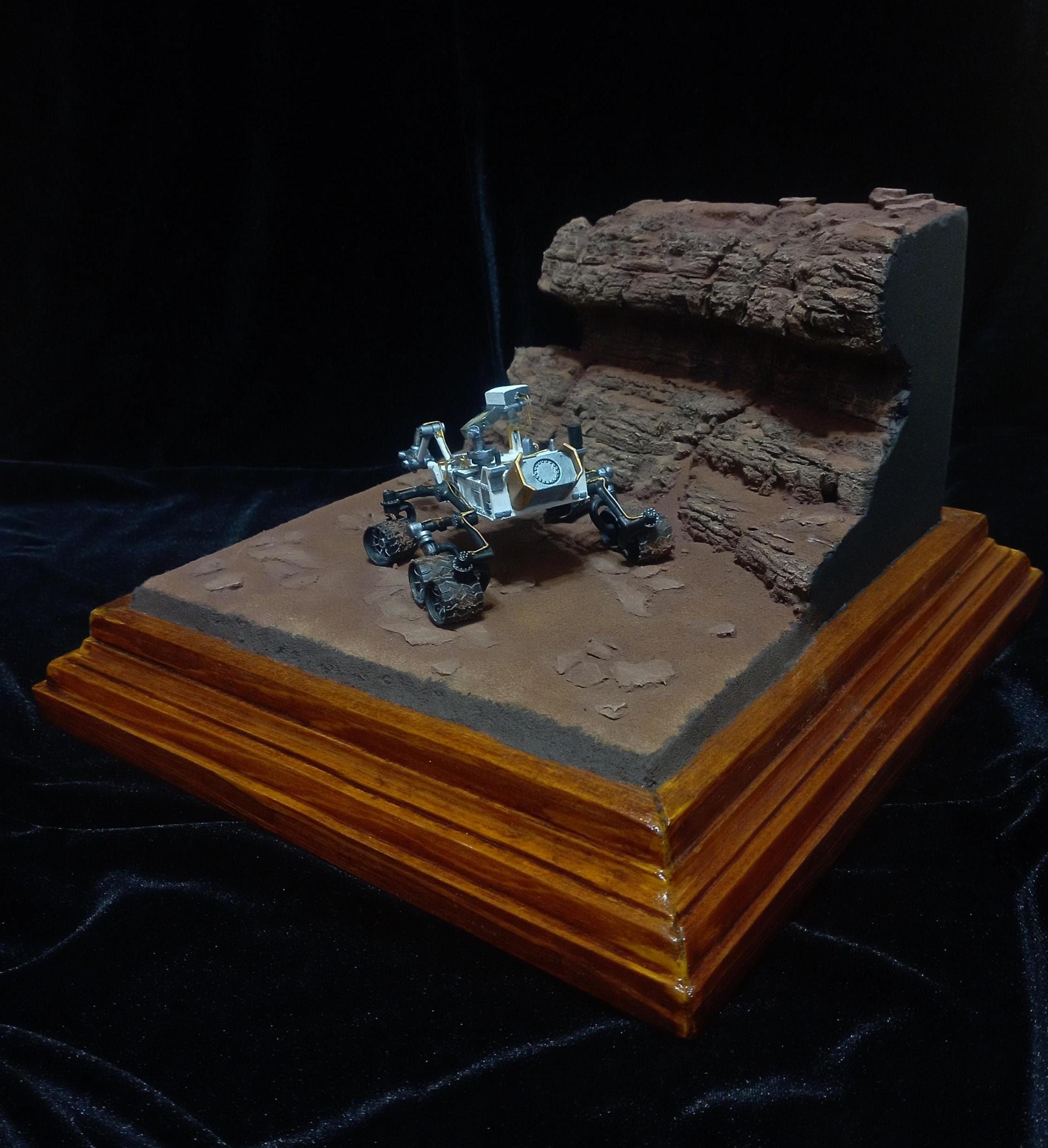 Mars Rover Miniature Diorama - Space Exploration Art - Etsy