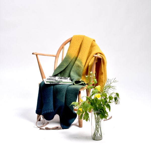 Mustard Blanket - Etsy