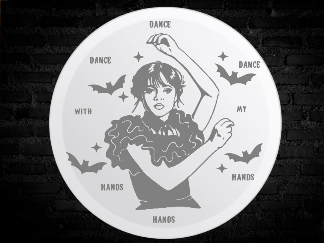 Wednesday Addams Custom Standing Mirror. - Etsy