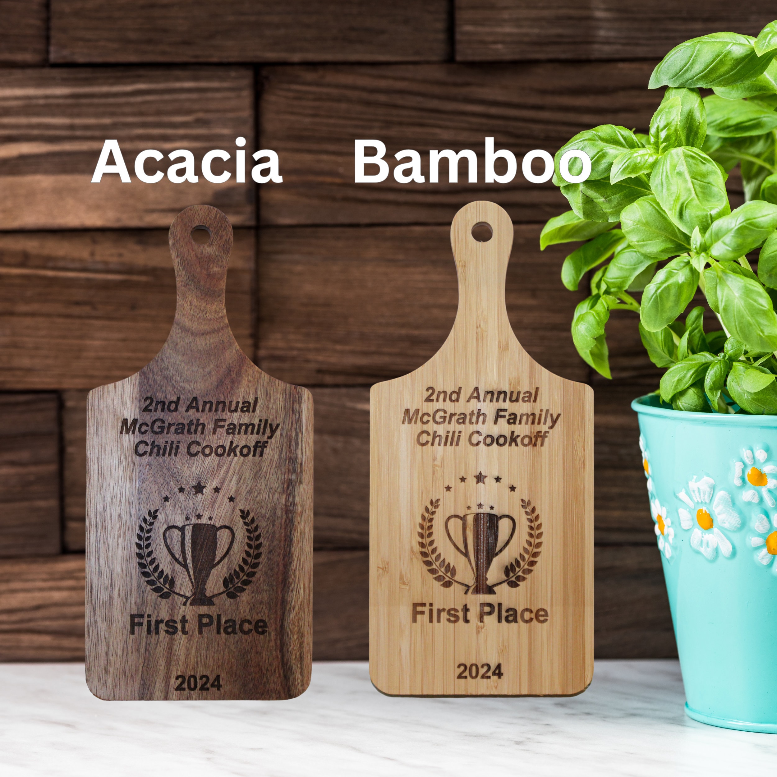 Custom Cooking Award | Engraved Cutting Board | Perfect Cooking Contest ...