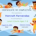 Customizable Swim Certificate | Edit Student Name, Class Name, Date ...
