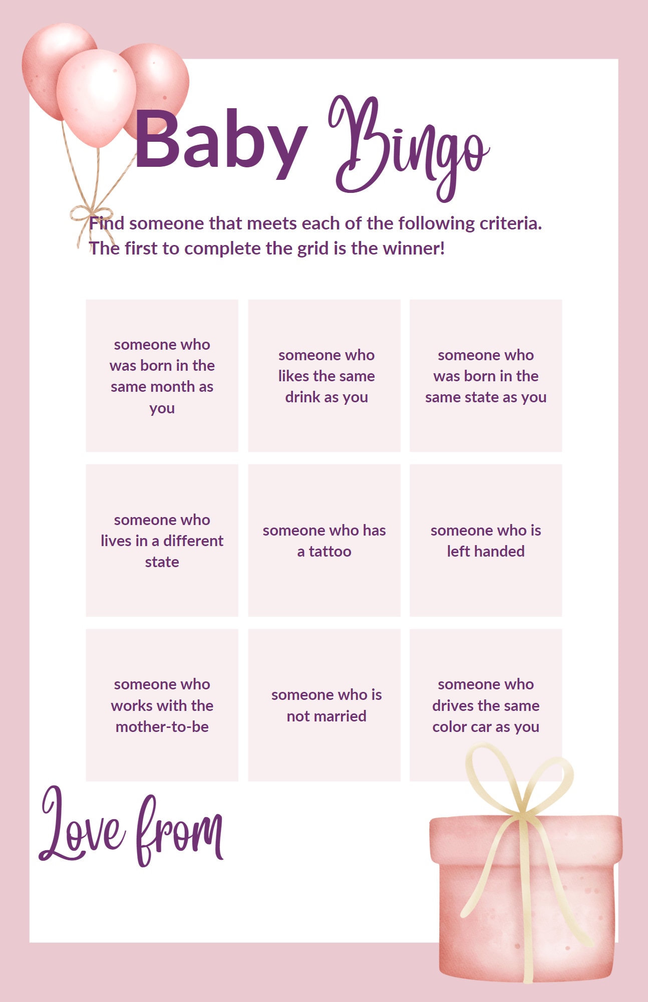 ULTIMATE Baby Shower Game Bundle 20 Games Included - Etsy