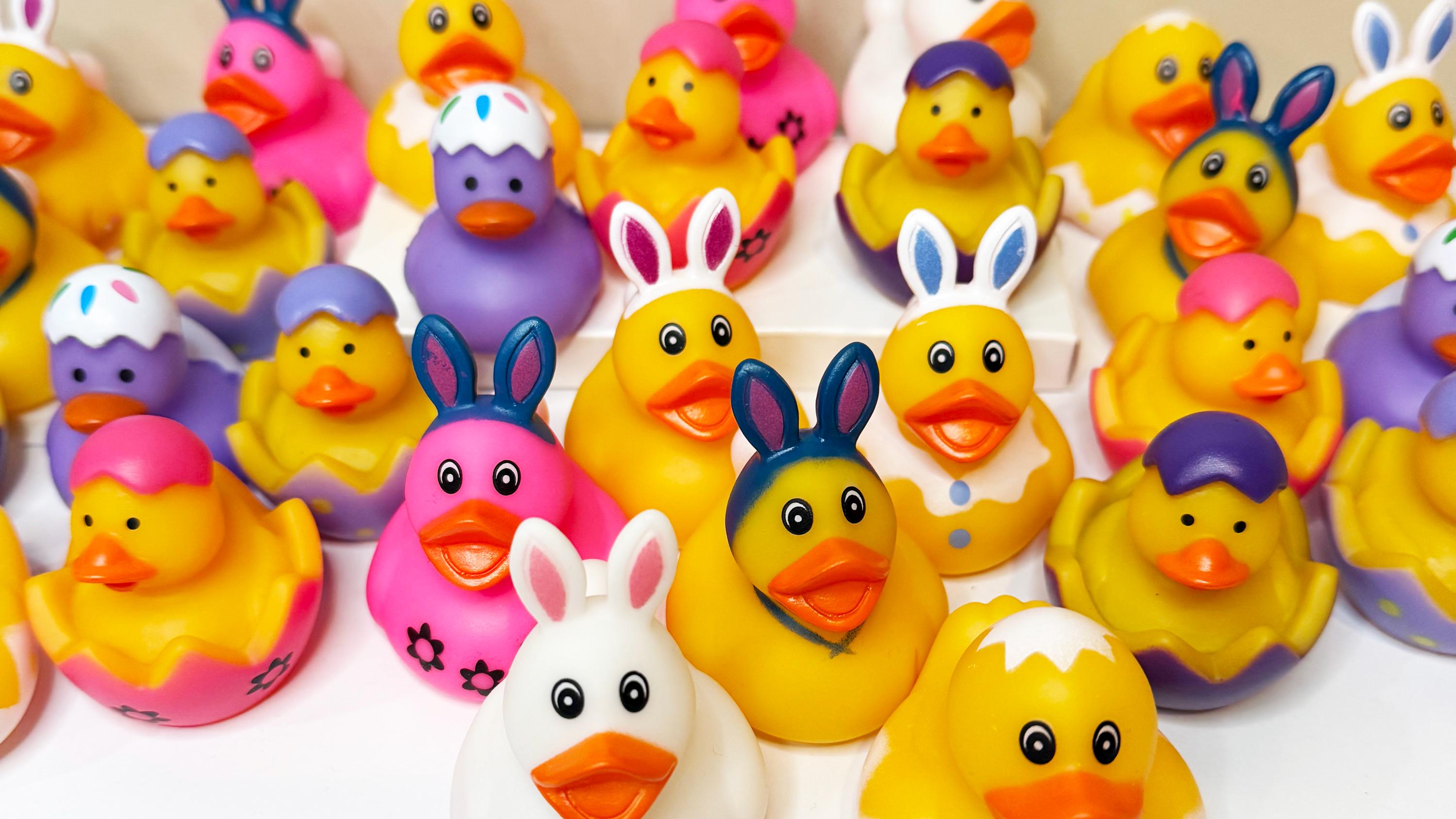 Easter Rubber Ducks | Easter Basket Gift | Assorted Ducks | Holiday ...