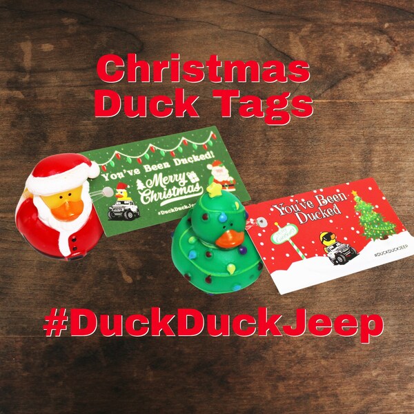 Duck Duck Jeep Tags - Etsy