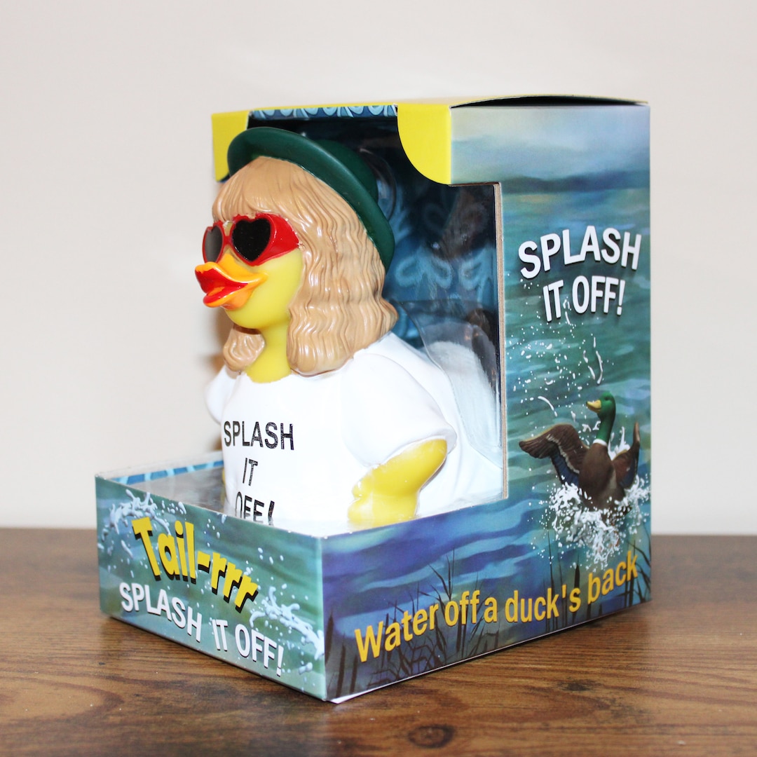 Tail-rrr Swift Rubber Duck | Dive Into Taylor's Duck Era | Perfect Gift ...