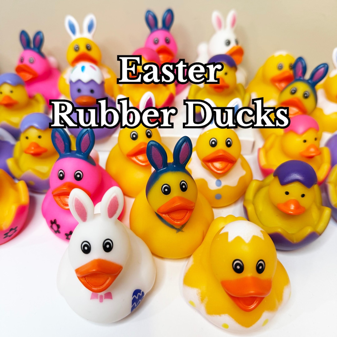 Easter Rubber Ducks | Easter Basket Gift | Assorted Ducks | Holiday ...