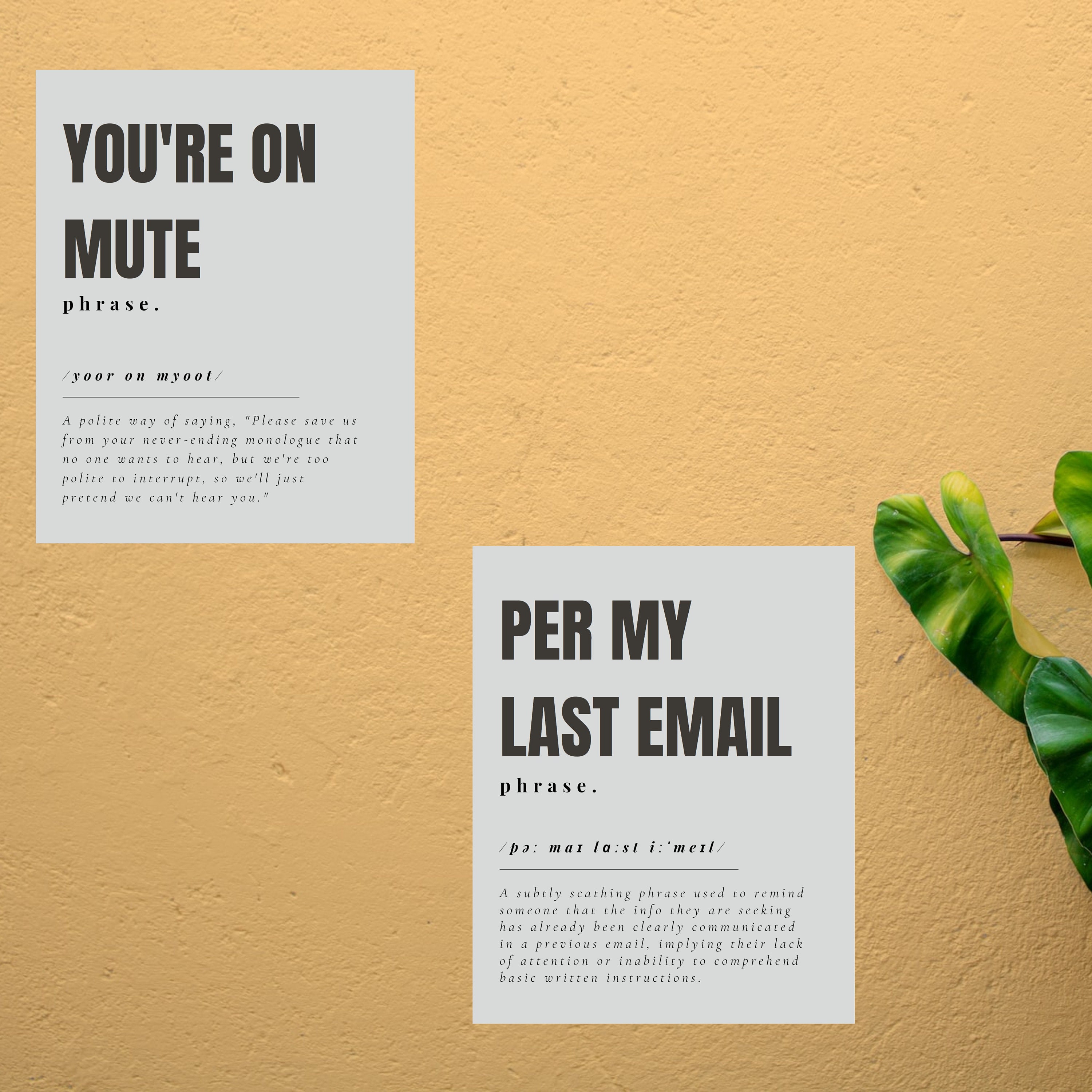 Bundle of 14 Hilarious Office Signs Printable Decor for Video ...