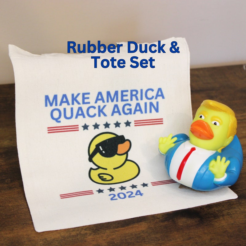 Trump Rubber Duck - Etsy