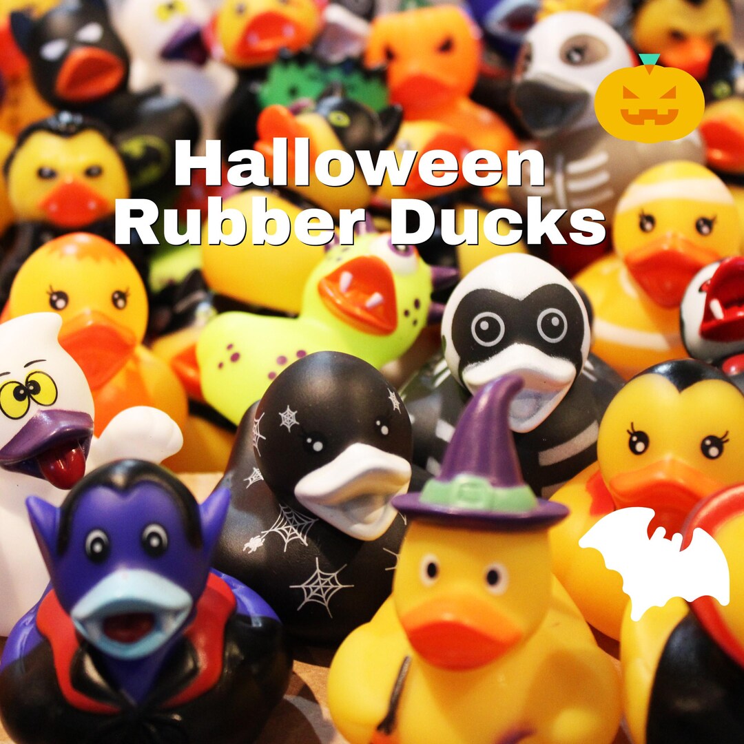 Halloween-themed Rubber Ducks | for Parties, Trick-or-treating ...