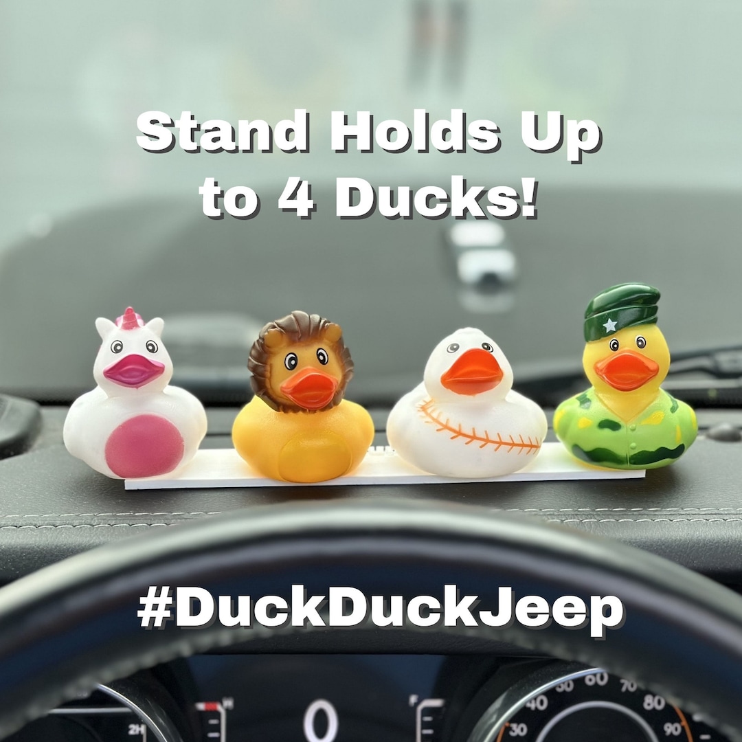 Duck Duck Dashboard Display Hold Your duck Duck Jeep Collection in ...
