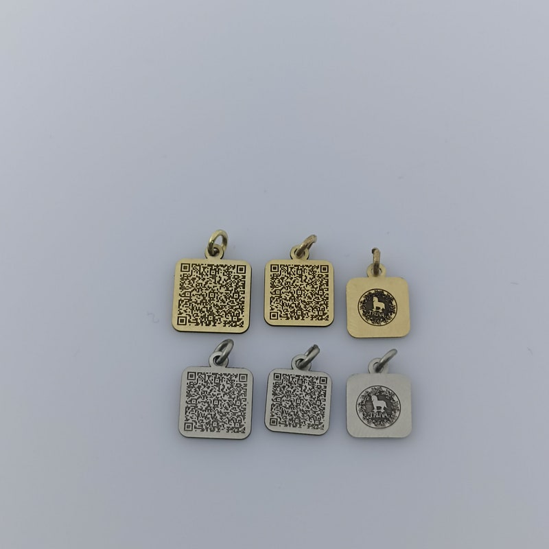 Metal Sticker for Qr Code - Etsy