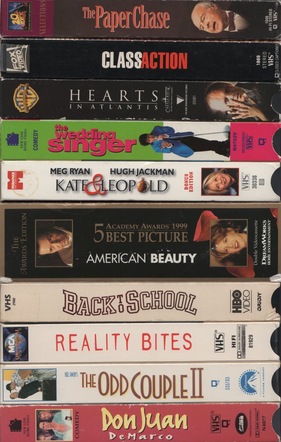 VHS: Comedies & Dramas; Buy 2, Get 1 Free - Etsy