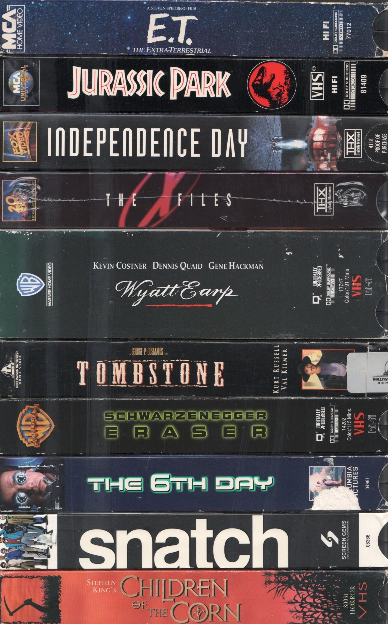 VHS: Actioners, Westerns, Crime Dramas, Space Operas, Sci-fi; Buy 2 ...