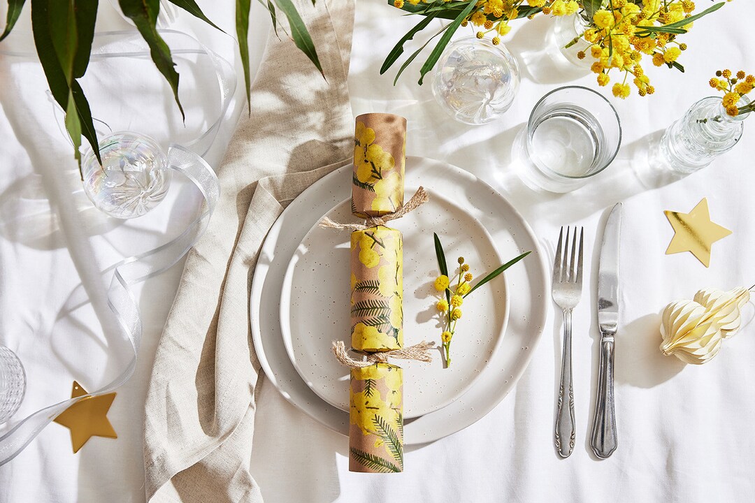 Eco-friendly, Wattle 12, Box of 8 Bonbon Crackers - Etsy